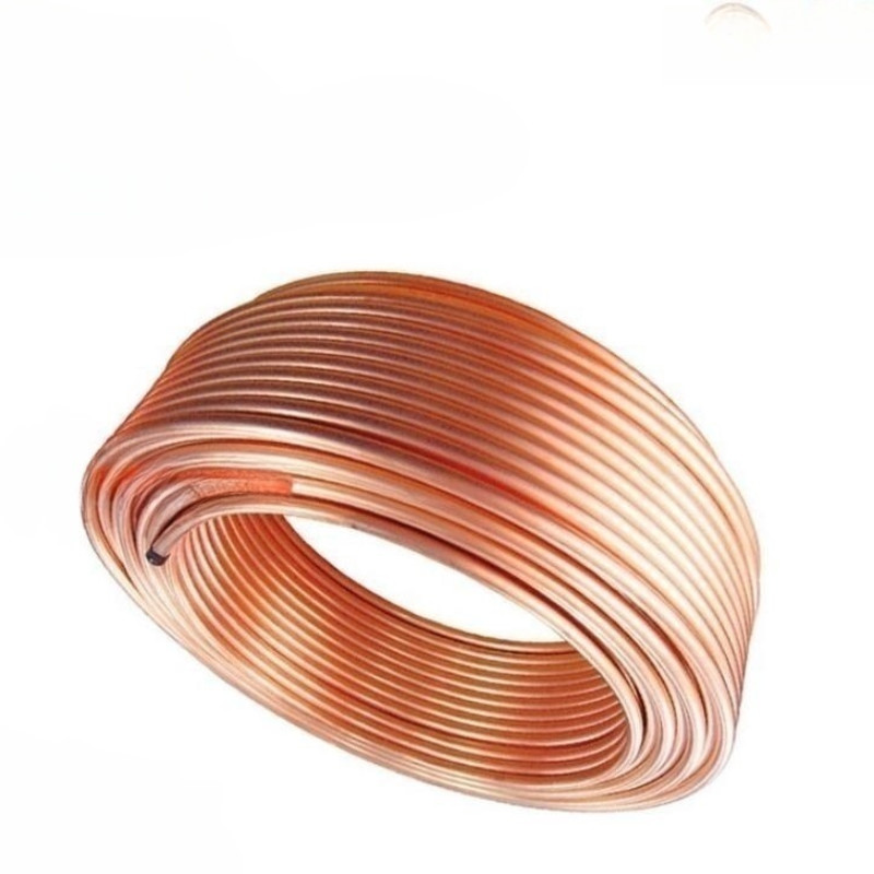 Cu≥99.9% 1/4-7/8 Seamless Copper Pipe For Performance Extrusion Technology