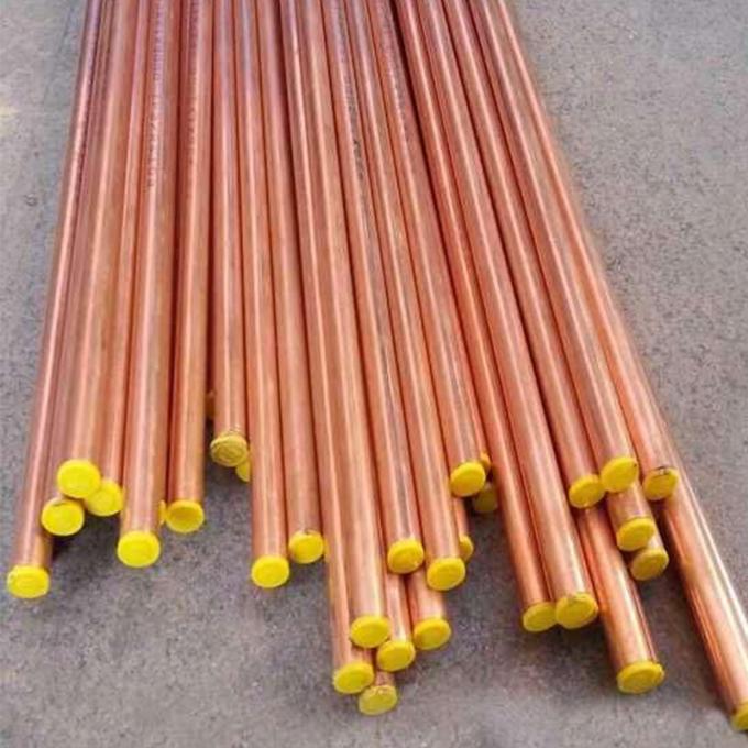 10/12/14MCM Heat Dissipation Red Copper Pipe Straight for Air Conditioner