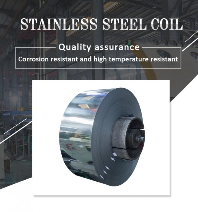 Hardened Tempered Stainless Steel Coils Divider Strips Rolled 10mm